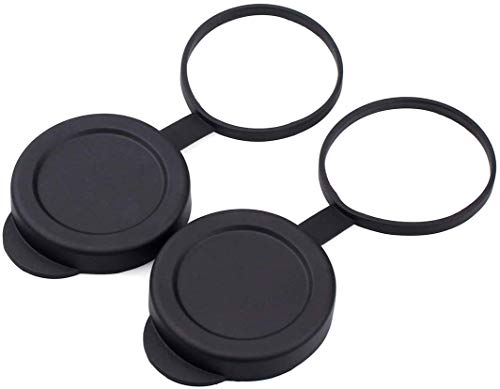 SVBONY Protective Rubber Objective Lens Caps for Fits Binoculars with Outer Diameter 52-54mm