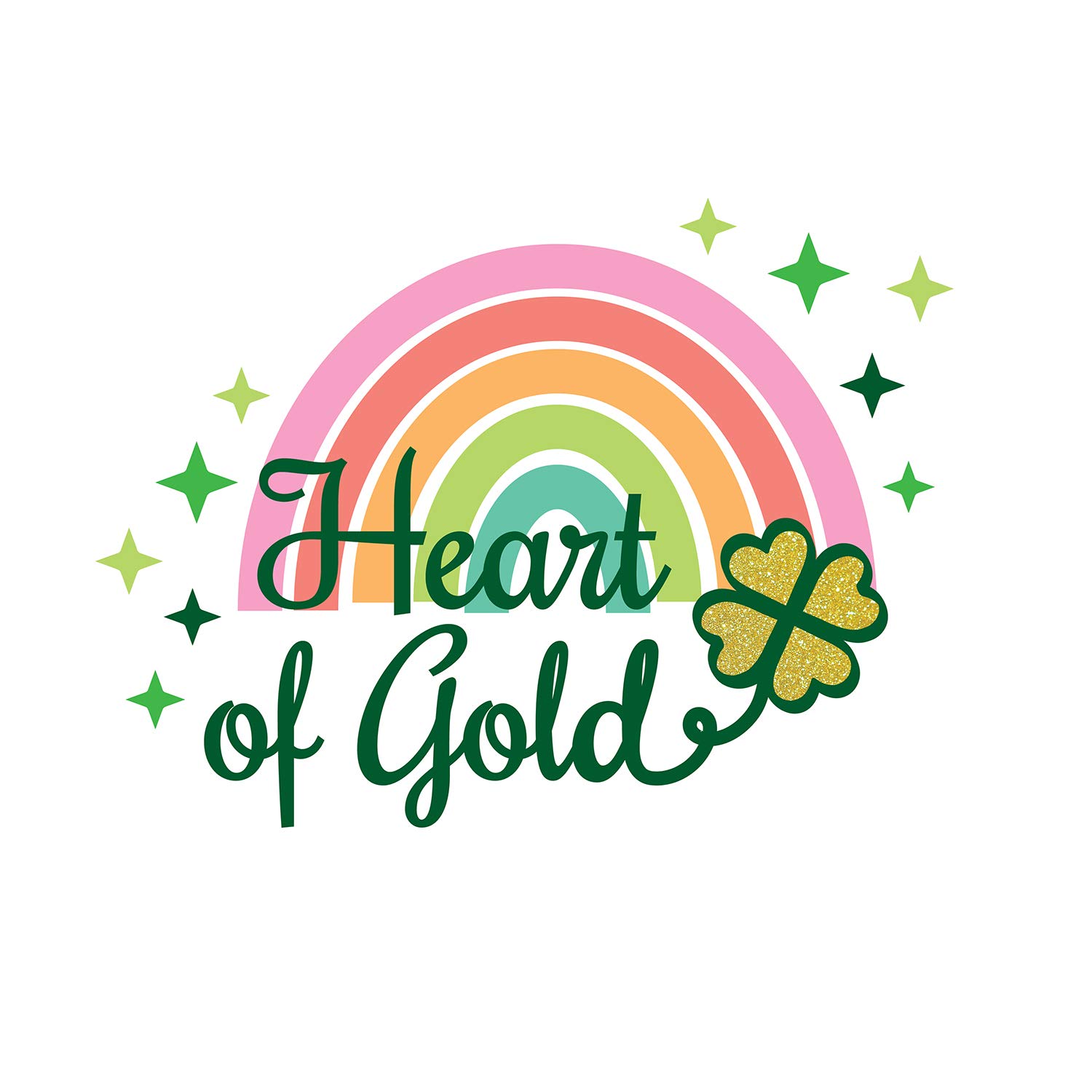 St. Patricks Day T-Shirt Toddler Girl St Pattys Day Green Gold Shamrock Tee 4T