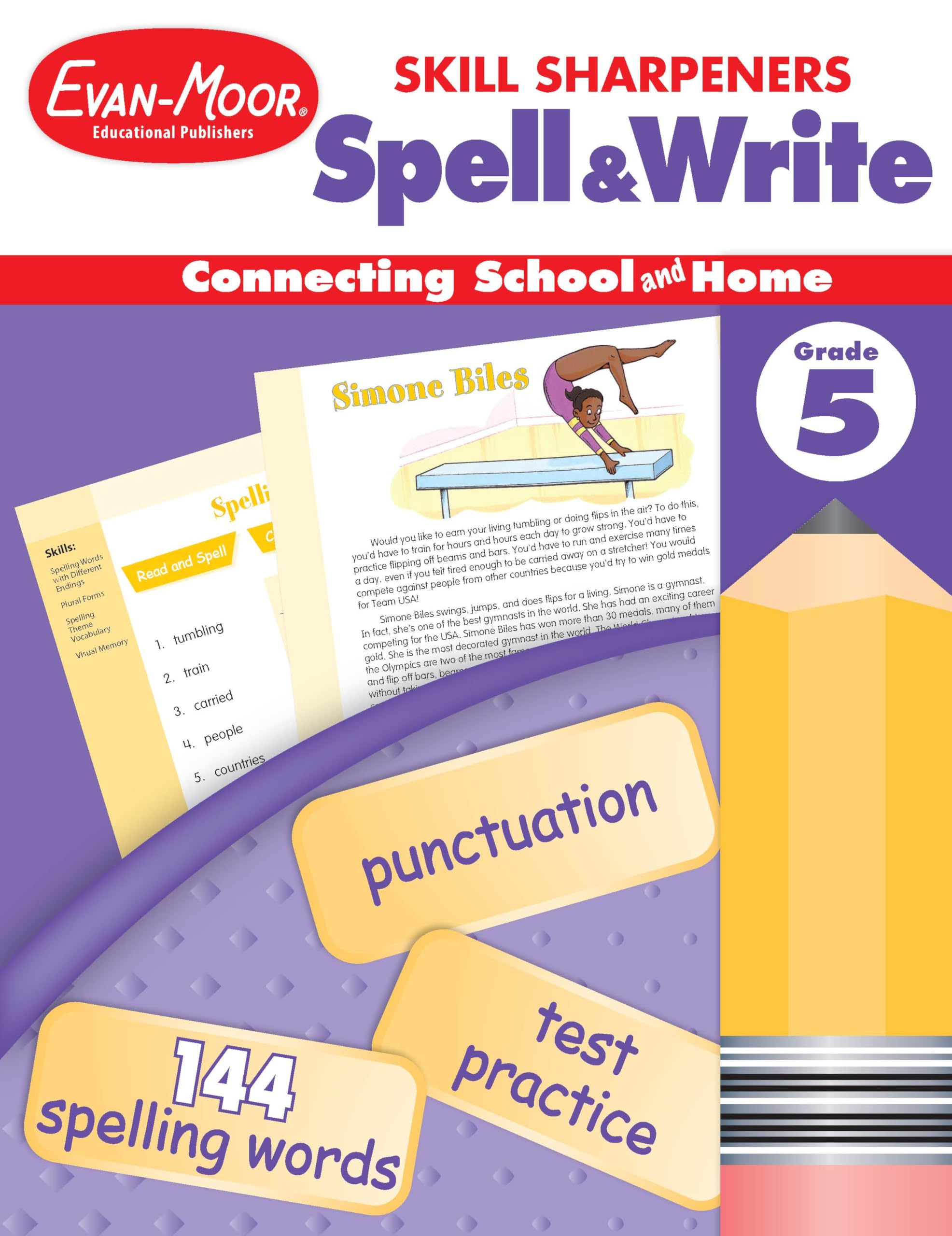 Skill Sharpeners Spell & Write, Grade 5