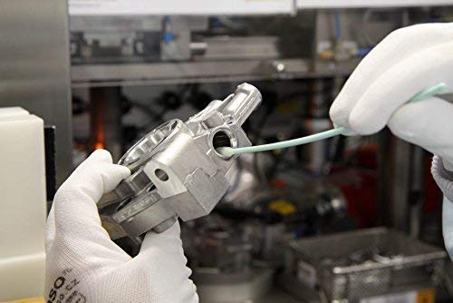Ci Kyan 100pcs 6.45" Cleanroom Polyester Tip Long Cleaning Swabs with Flexible Paddle Head Cleaning for Optical Lens, Camera Sensors, Electronics, Groove Space and Hard-to-Reach Area CK-PS761B