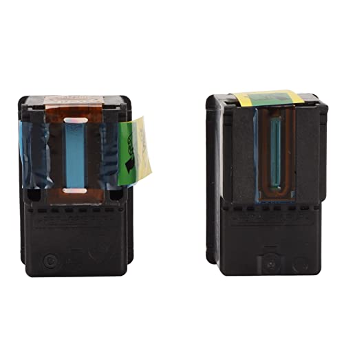 Ink Cartridges for OfficeJet, 2pcs Ink Cartridges Printer 62XL Color Black Print Cartridge Replacement for for OfficeJet 200 258 5540 5542 5640 7640 Printer