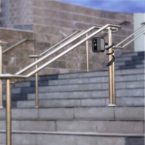 VOMENC 【Upgraded Version】 Flexible Twist Mount for All-New Blink Outdoor Indoor Camera Blink Mini and Blink Indoor and Outdoor Camera (Black 2PACK)