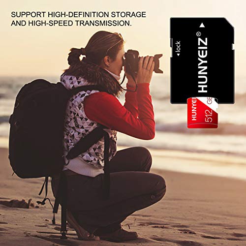 512GB Memory Card Micro SD Card 512GB High Speed Class 10 for Android Smartphone/Camera/Tablet and Drone(512GB