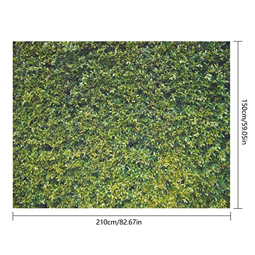 7 * 5Ft 3D Green Leaves Photography Backdrops Party Decoration Photo Background DIY Grass Backdrop Wall for Pictures Photo BoothHome Decorations