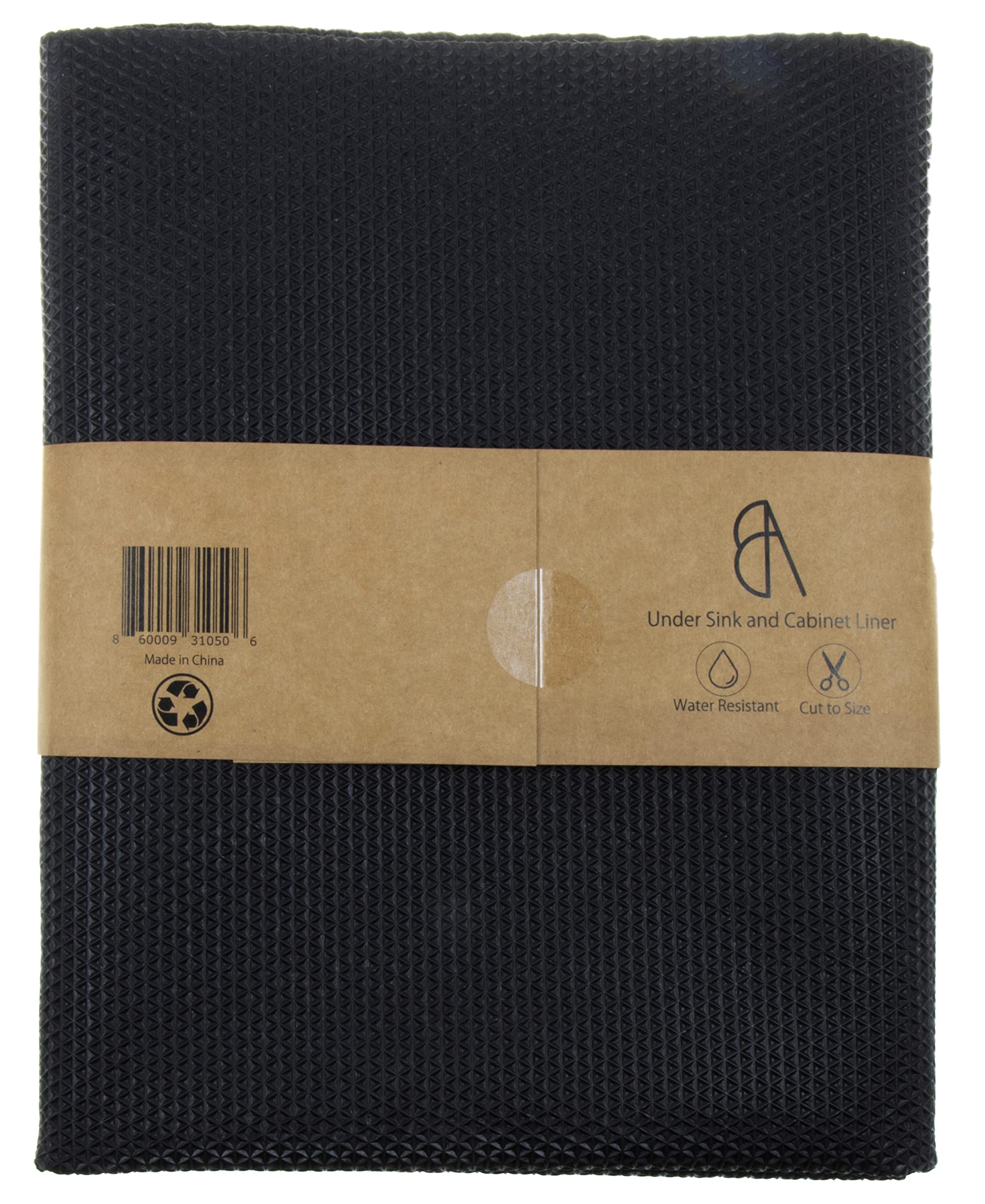 Under Sink Mat, Non-Adhesive, Absorbent Mat, Quick Dry Water Proof Mat, 23x36, Machine Washable, Shelf Liner, Drawer Liner, Cabinet Liner