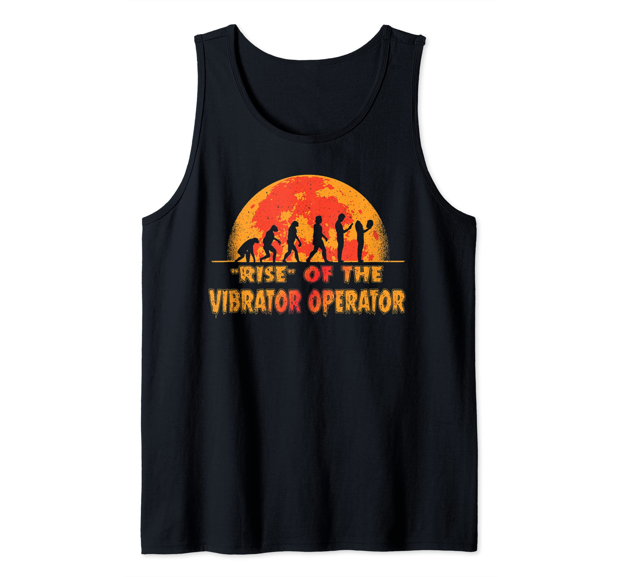 Halloween Rise of the Vibrator Operator Job Coworker Tank Top