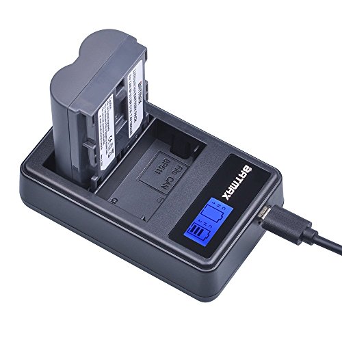 Batmax 2Packs BP-511A BP-511 BP 511 511A Battery + LCD Dual USB Charger for Canon EOS 5D, 10D, 20D, 30D, 40D, 50D, Digital Rebel 1D, D60, 300D, D30, Kiss Powershot G5, Pro