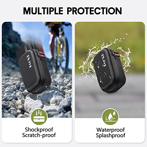 Tomat 3 in 1 Accessories Bundle for Insta360 X3, Silicone Case, Screen Tempered Film, Carrying Case Accessories kit for Insta360 X3 Camera