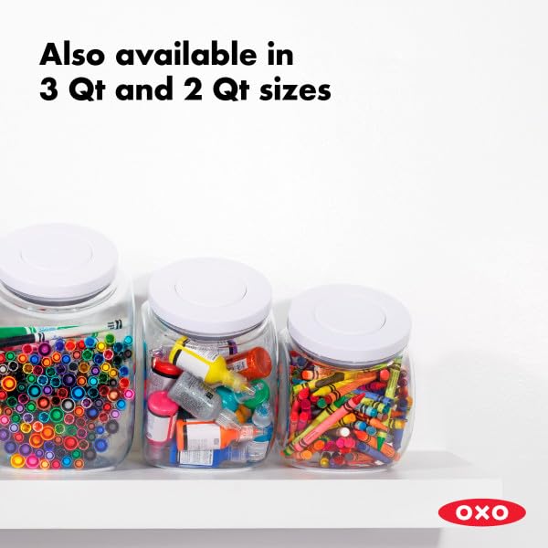 OXO Good Grips 5.0 Qt POP Large Jar - Airtight Food Storage- for Cookies and More