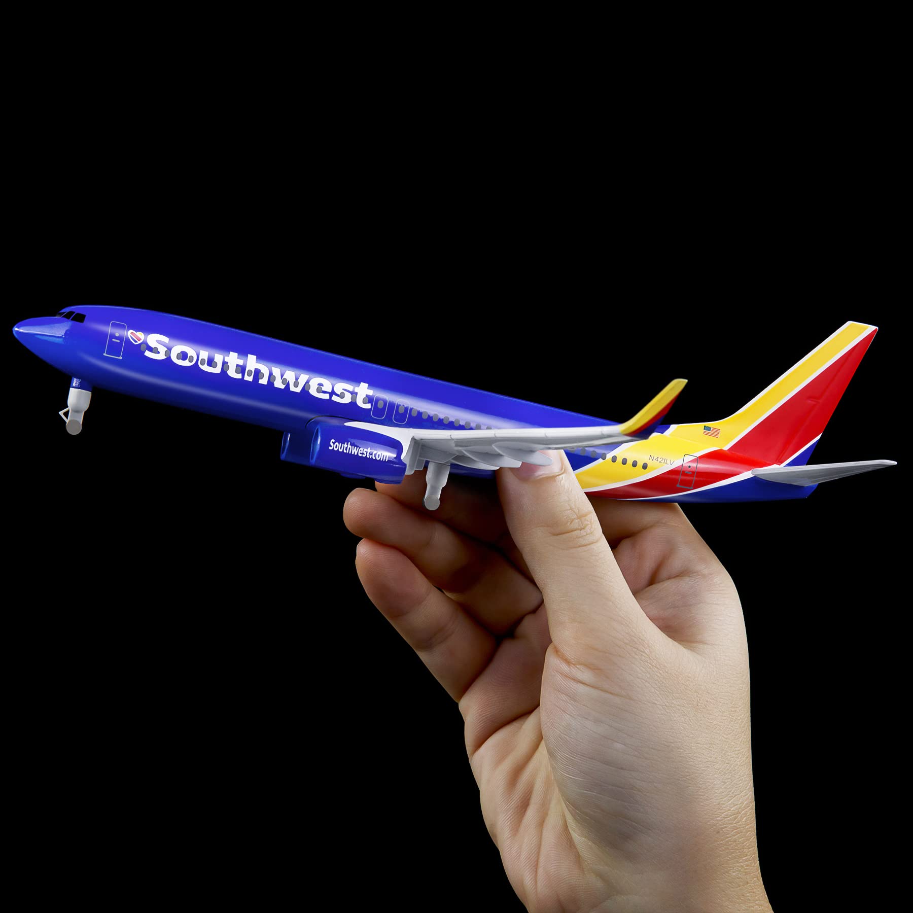 Busyflies 1:300 Scale American Southwest Airlines 737 Airplane Models Alloy Diecast Airplane Model