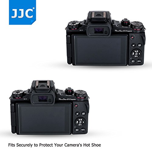 JJC 4PCS Camera Hot Shoe Cover Protector Cap for Canon EOS R6 R RP M50 M5 DSLR EOS 1D 1DX 1Ds Series,5D Mark IV III II 5DS 5DSR 6D 6DM2 7D 7DM2 90D 80D 77D 70D Rebel T8i T7i T7 T6s T6i SL3 SL2