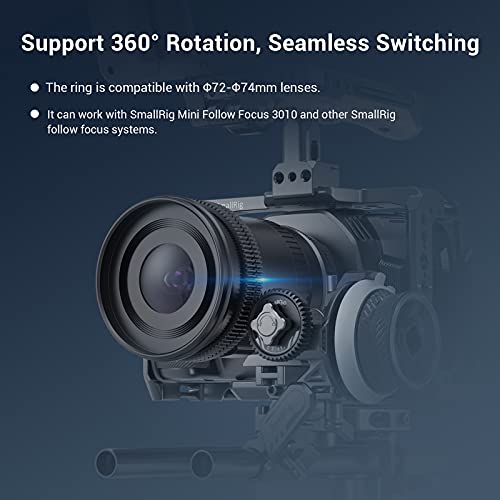 SmallRig Seamless Focus Gear Ring (72mm to 74mm) - 3293