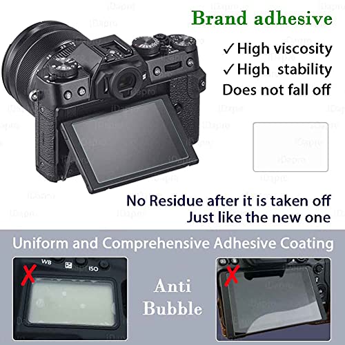 iDaPro Screen Protector for Sony Alpha A7R V A7RV A7R5 [3 Pack] Tempered Glass Easy Installation