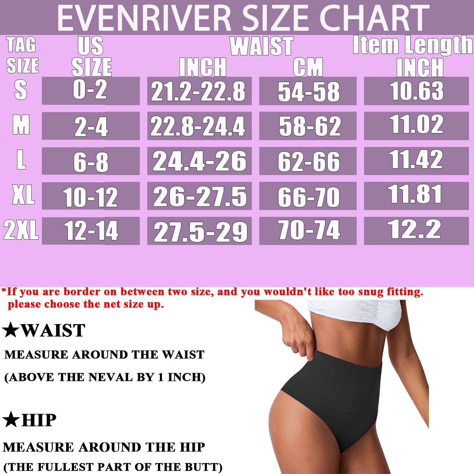 Thong Shapewear for Women Waist Trainer Tummy Control Butt Lifter Seamless Slimming Body Shaper Panties,Black+Beige,X-Large