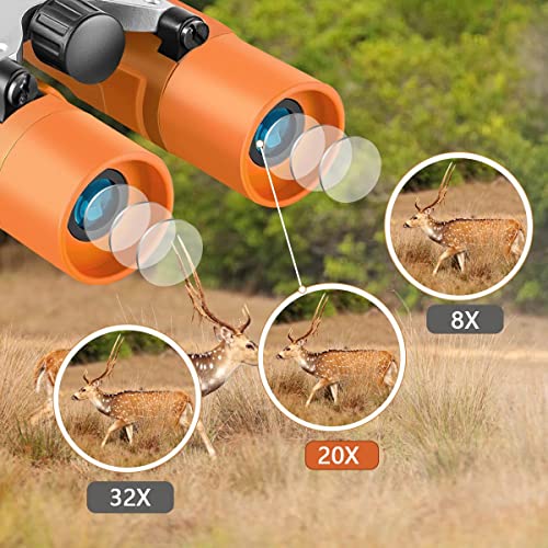 OuYteu Binoculars 122x1000 Compact with Clear Low Light Vision, Large Eyepiece Waterproof Binocular for Adults Kids,High Power Easy Focus Bird Watching,Outdoor Hunting,Travel,Sightseeing1