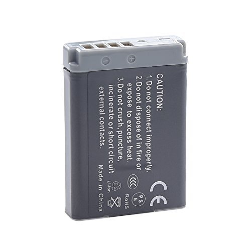 DSTE Replacement for NB-13L Li-ion Battery Compatible Canon PowerShot G5 X Mark II G5X G7X G9X G7 X Mark II G9X Mark II SX620 HS SX720 HS SX730 HS Digital Camera as NB13L