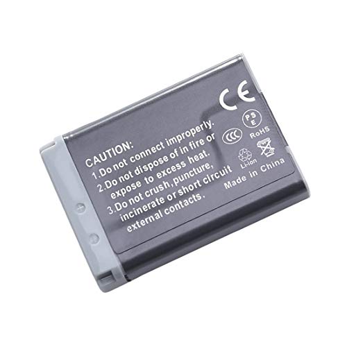 DSTE Replacement for NB-13L Li-ion Battery Compatible Canon PowerShot G5 X Mark II G5X G7X G9X G7 X Mark II G9X Mark II SX620 HS SX720 HS SX730 HS Digital Camera as NB13L