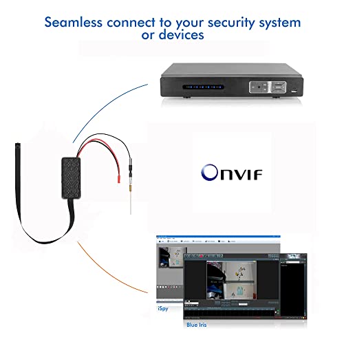 Mini Hidden Camera Module with 1080P HD Wireless DIY Small Camera Inside with Mobile Phone WiFi Hidden Camera Security Camera Nanny cam with Motion Detector TF Card Recording ULar S3