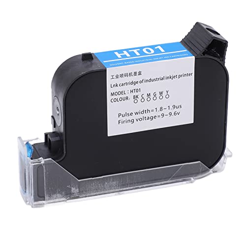 42ML Handheld Printer Ink Cartridge Rapid Drying Inkjet Printer Cartridge Replacement 12.7mm (Red)