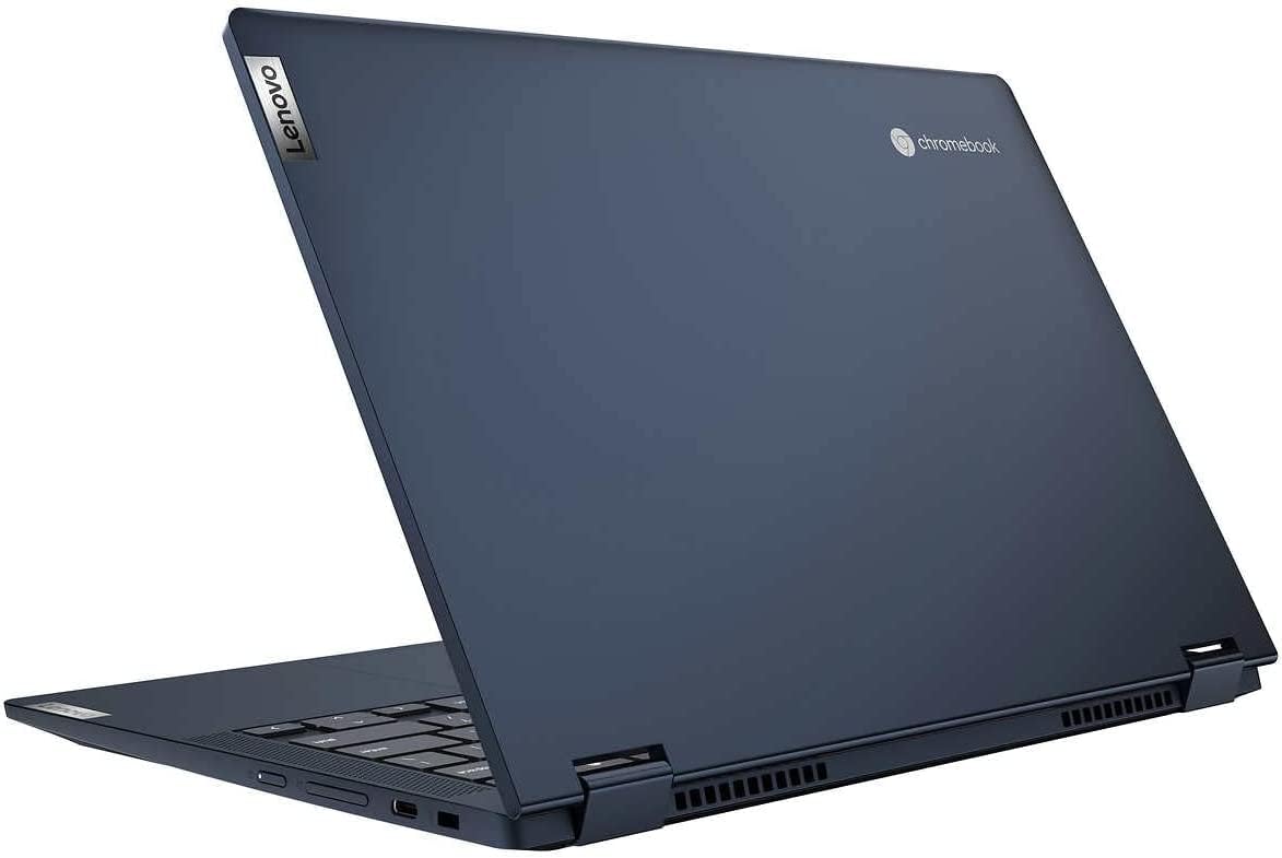 Lenovo Flex 5 13.3" FHD 2-in-1 Touchscreen Chromebook, AMD Ryzen 5 up to 3.7Ghz, 8GB RAM, 128GB SSD, WiFi, Bluetooth, Backlit Keyboard,Hugo Tech Mart Fingerprint Reader, Chrome OS (Renewed)