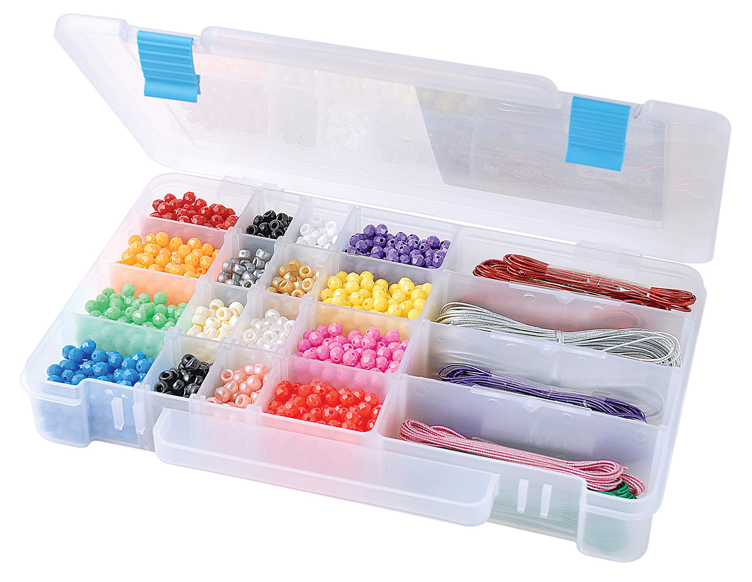 The Beadery Bead Keeper Storage Container, clear
