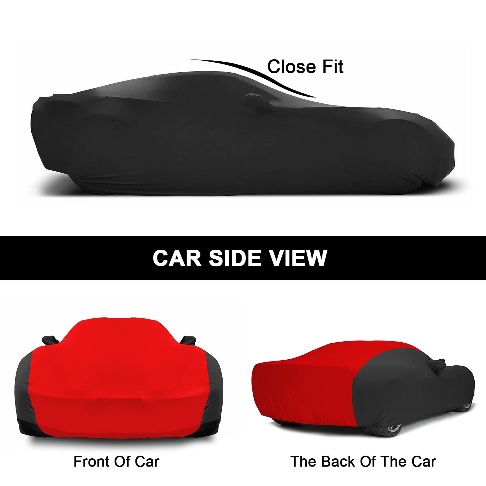 Indoor Car Cover Replace for 1998-2025 Porsche 911 (991/992/996/997 Series), Luxurious Soft Stretch Satin Indoor Car Cover for Dust-Proof, Underground Garage, Car Show
