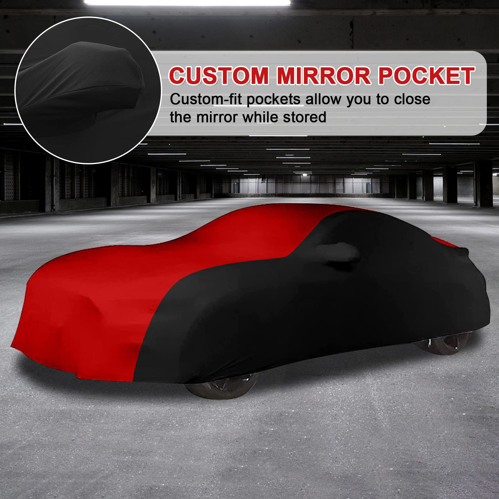 Indoor Car Cover Replace for 1998-2025 Porsche 911 (991/992/996/997 Series), Luxurious Soft Stretch Satin Indoor Car Cover for Dust-Proof, Underground Garage, Car Show