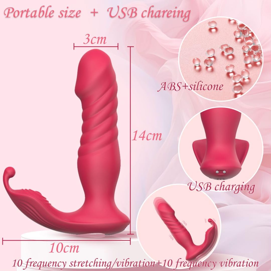 Muscle Massage for Relaxation, USB Recharging Portable Massagers, Body Massager Waterproof Mute Design with Various Modes Massagers for Girls Women Neck WGN43