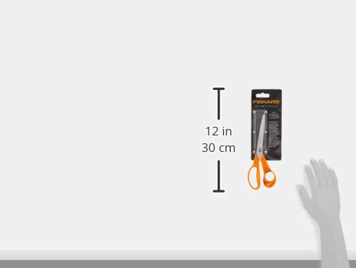 Fiskars 01-005437 Heritage Seamstress Scissors, 8 Inch, Orange , White