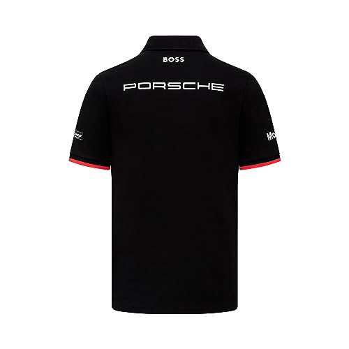 Porsche Motorsport Men's Team Polo Shirt Black
