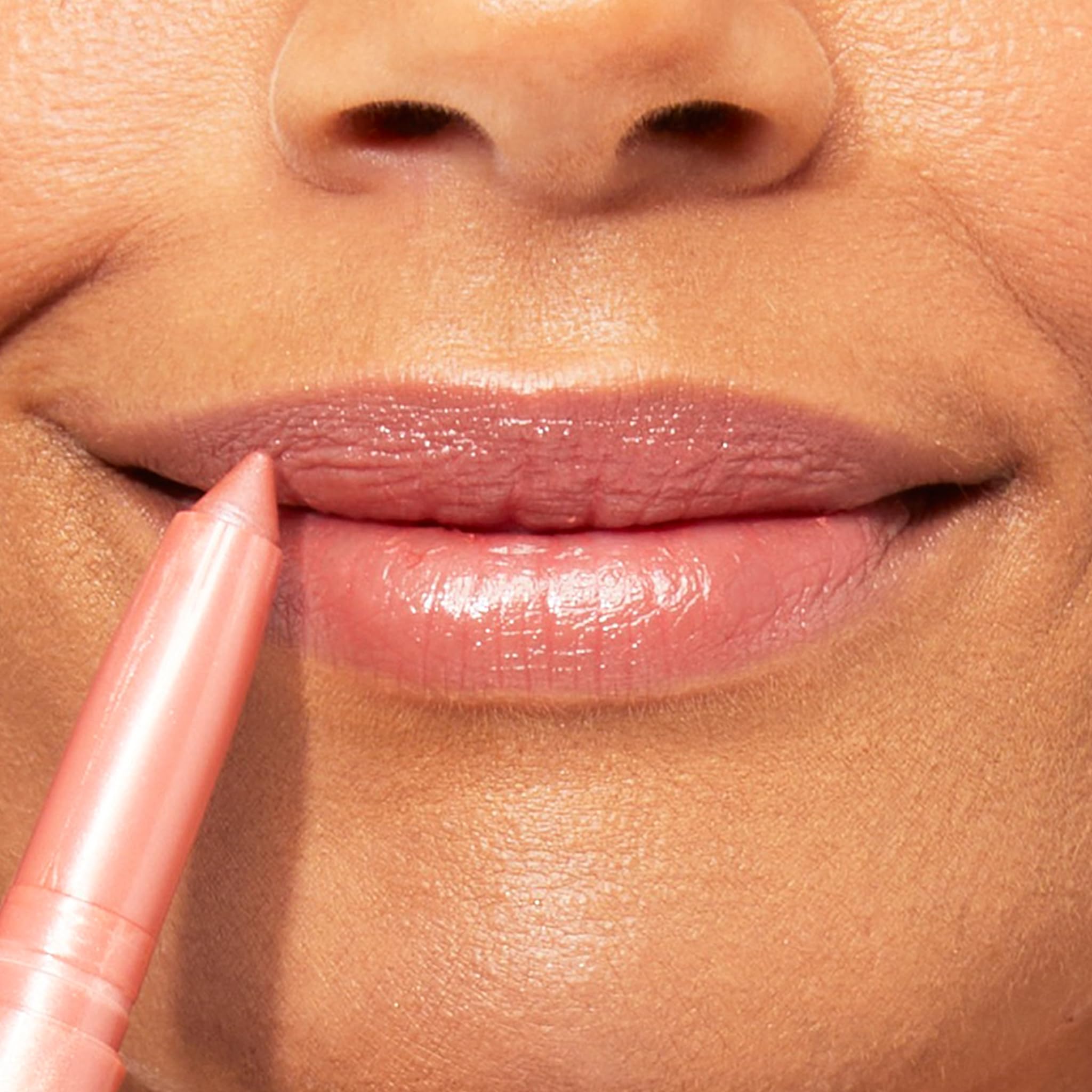 LAURA GELLER NEW YORK Kajal Longwear Matte Lip Color | Transfer Proof Nourishing Formula with Built In Sharpener| Honey