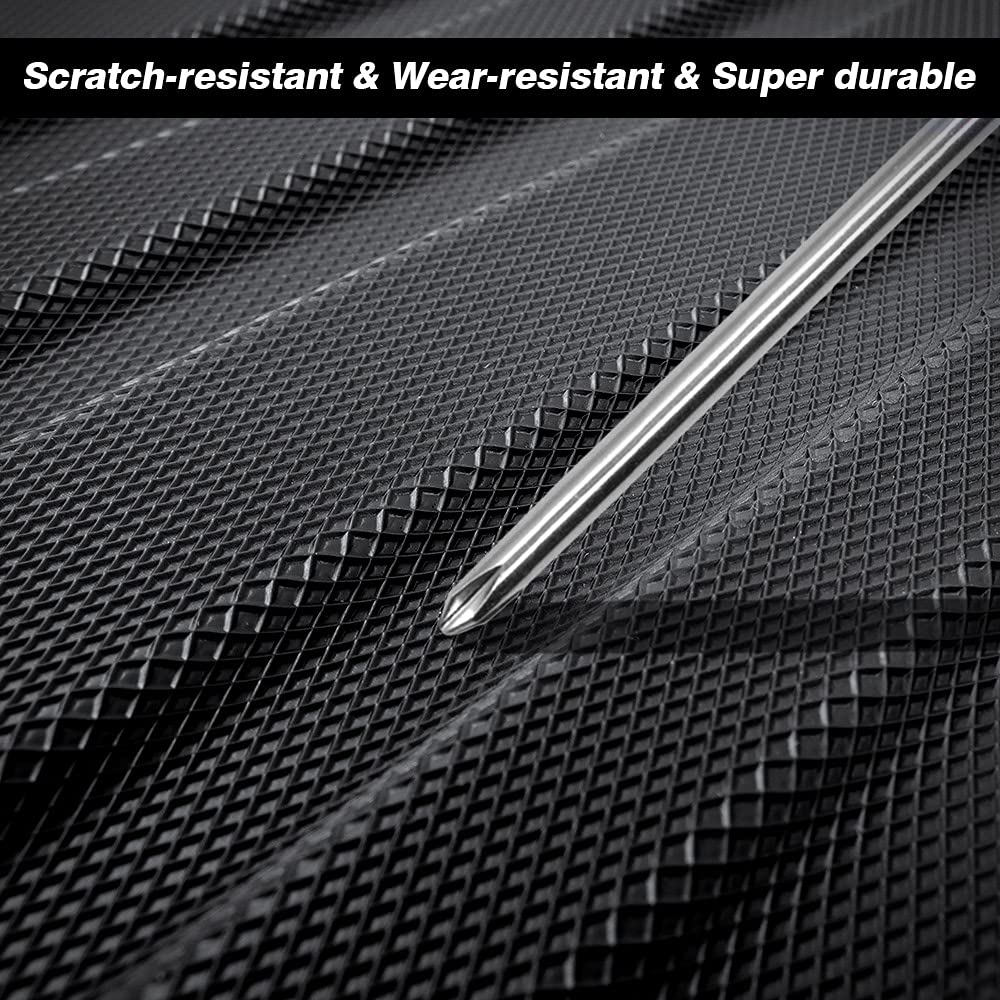T TGBROS Cargo Mat Custom Fit for 2011-2018 Porsche Cayenne (ONLY Fit with Standard Bose Sound System) Accessories All Weather Cargo Liner Rear Trunk Liner Black Non-Slip