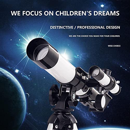 Astronomical Telescope for Kids- Professional Stargazing HD Refractor Telescope 400mm Focal Length, High Magnification Astronomical Telescope to Observe Deep Space Stargazing for Kids Beginnersā¦