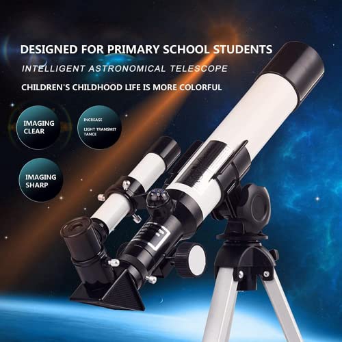 Astronomical Telescope for Kids- Professional Stargazing HD Refractor Telescope 400mm Focal Length, High Magnification Astronomical Telescope to Observe Deep Space Stargazing for Kids Beginnersā¦