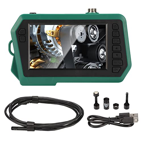 Dual Lens Endoscopy Camera, Resolution Up to 1080P, 4.3 Inch LCD Screen, IP68 Waterproof Level, 500cm Viewing Distance, with LED Light Snake Camera