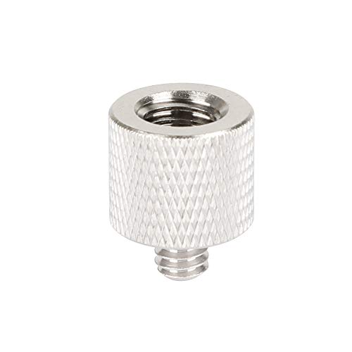 CAMVATE Screw Adapter 1/4" Male to 3/8" Female for Tripod and Camera and Qr Plate - 0969