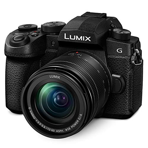Panasonic LUMIX G95 20.3MP Mirrorless Camera with 12-60mm f/3.5-5.6 MFT Lens Bundle with 64GB SDXC Memory Card, Sling Camera Bag, Battery (2-Pack) and Dual Charger, Tripod, and Filter Kit (6 Items)
