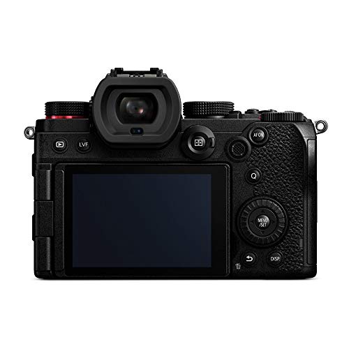 Panasonic LUMIX S5 4K Mirrorless Full-Frame L-Mount Camera (Body Only) Bundle with Camera Bag, Rechargeable Batteries with Dual Charger and 128GB Memory Card (2-Pack) (5 Items)