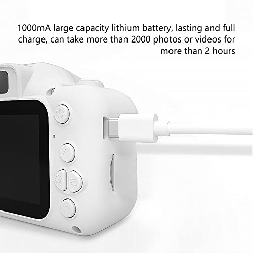 New HD Camera for Children's Photography and Video Recording, Front and Rear Dual 4000W Pixe-l HD Camera, Children's Camera Mini Children's Gift Camera