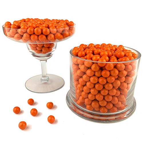 Color It Candy Orange Sixlets 2 Lb Bag - Perfect For Table Centerpieces, Weddings, Birthdays, Candy Buffets, & Party Favors.