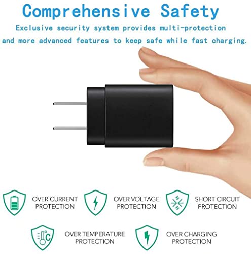 Samsung USB-C Super Fast Charging Wall Charger-25W PD Charger Adapter with Type-C Cable(5ft) for Samsung Galaxy S22/S22 Ultra/S22+/S21/S21+/S21 Ultra/S20/S20+/S20 Ultra/Note 20/Note 20 Ultra/Note 10+