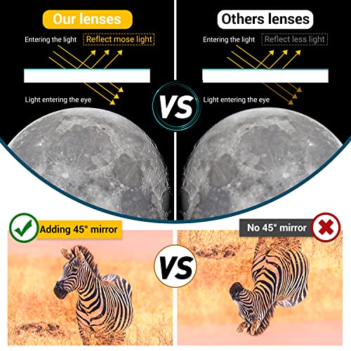Upgraded Telescope HD 400/70mm Telescope for Kids Adults Refractor Astronomy Telescope - Watching The Moon, Bird Watching, Viewing The Natural Scenery, Viewing The City Scenery, Watching The Animals