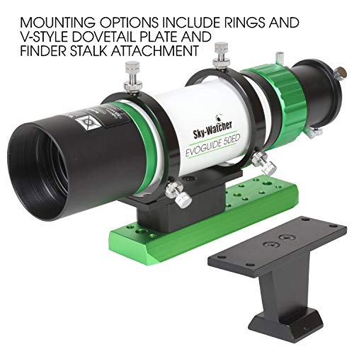 Sky-Watcher EvoGuide 50DX β 50mm Guide Scope APO Doublet Refractor β Lightweight Guide Scope β Easy Mounting β 50mm Astrograph