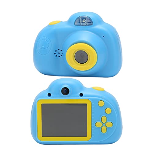 Selfie Camera, Rechargeable Portable ABS 2.4 Inches Toy Camera for Gift(Light Purple)