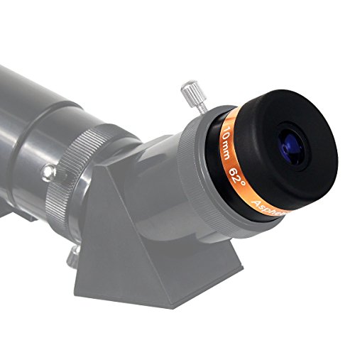 SVBONY Telescope Lens 10mm Eyepieces Wide Angle 62 Degree Aspheric Eyepiece Fully Coated Telescope Accessory Suitable for 1.25 inches Astronomic Telescopes