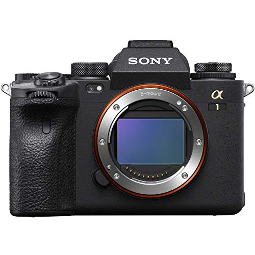 Sony Alpha 1 Full Frame Mirrorless Camera Body + 50mm F1.2 GM G Master FE Large Aperture Lens SEL50F12GM ILCE-1/B Bundle with Deco Gear Backpack + Microphone + LED + Monopod and Accessories Kit
