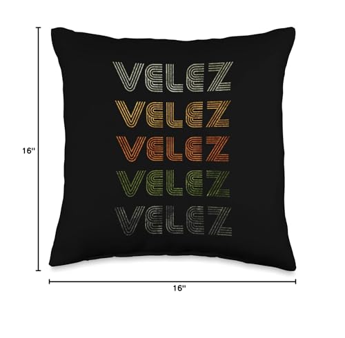 Love Heart Velez Tee Grunge/Vintage Style Black Velez Throw Pillow