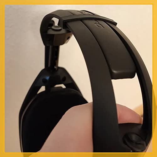 SplashNColor A50 Support Brace Clamps Upgrade for Cushion - Enhance Your Headphone Comfort with Durable and Secure Fit - Compatible with Astro A50 Gen. 4 and Mod Kit - 2 Pack Black