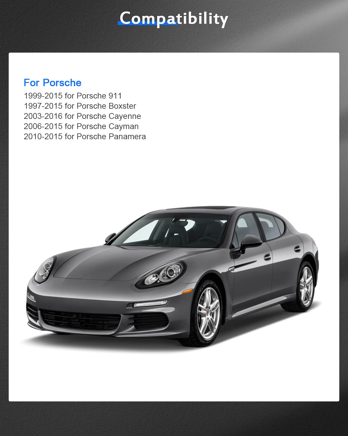 ECCPP 2PCS 5 Lug Wheel Spacers 15mm 5x130mm to 5x130mm for 2010-2016 for Cayenne for Boxster for Cayman for Panamera 1999-2015 for 911