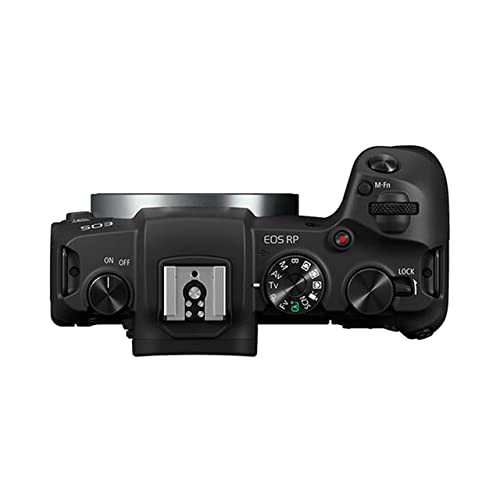 Als Variety EOS RP Mirrorless Digital Camera with RF 24-105mm f/4-7.1 STM Lens Bundle + 1 Shot-Gun Microphone + LED Always on Light+ 64GB Extreme Speed Card, Gripod, Case, and More (26pc Video Bundle)
